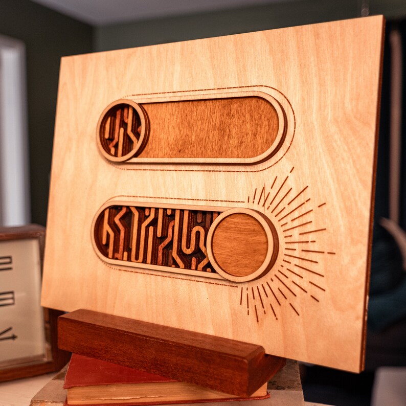 Portal Pattern - Toggle Switch - Etsy