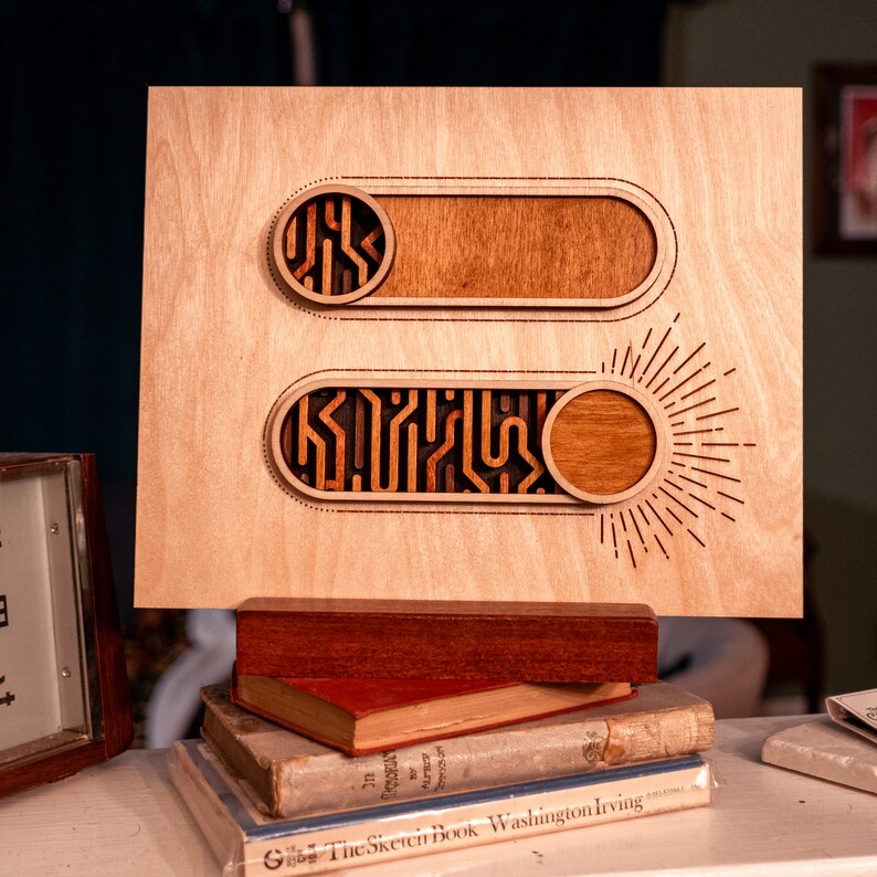 Portal Pattern - Toggle Switch - Etsy