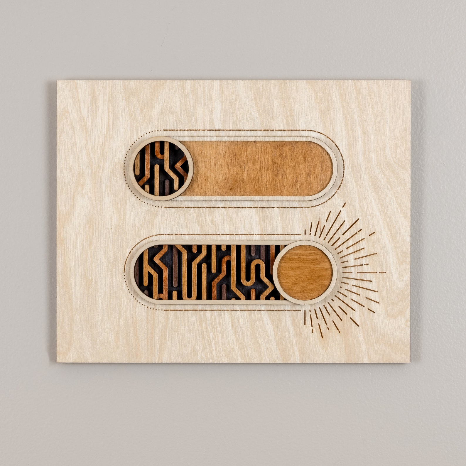 Portal Pattern - Toggle Switch - Etsy