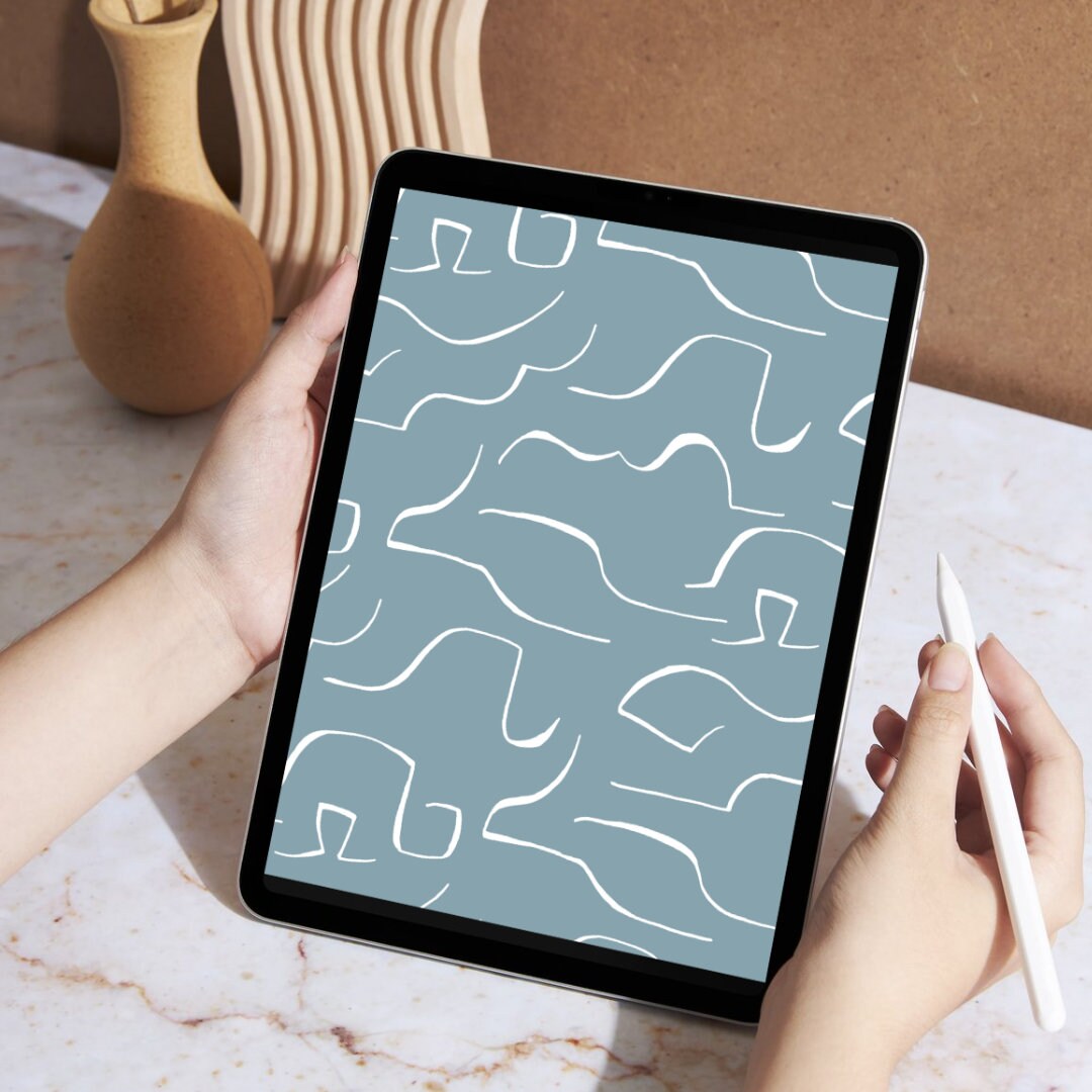 Dusty Blue Goodnotes Notebook Cover Pack | Set of 5 | Student Budget ...