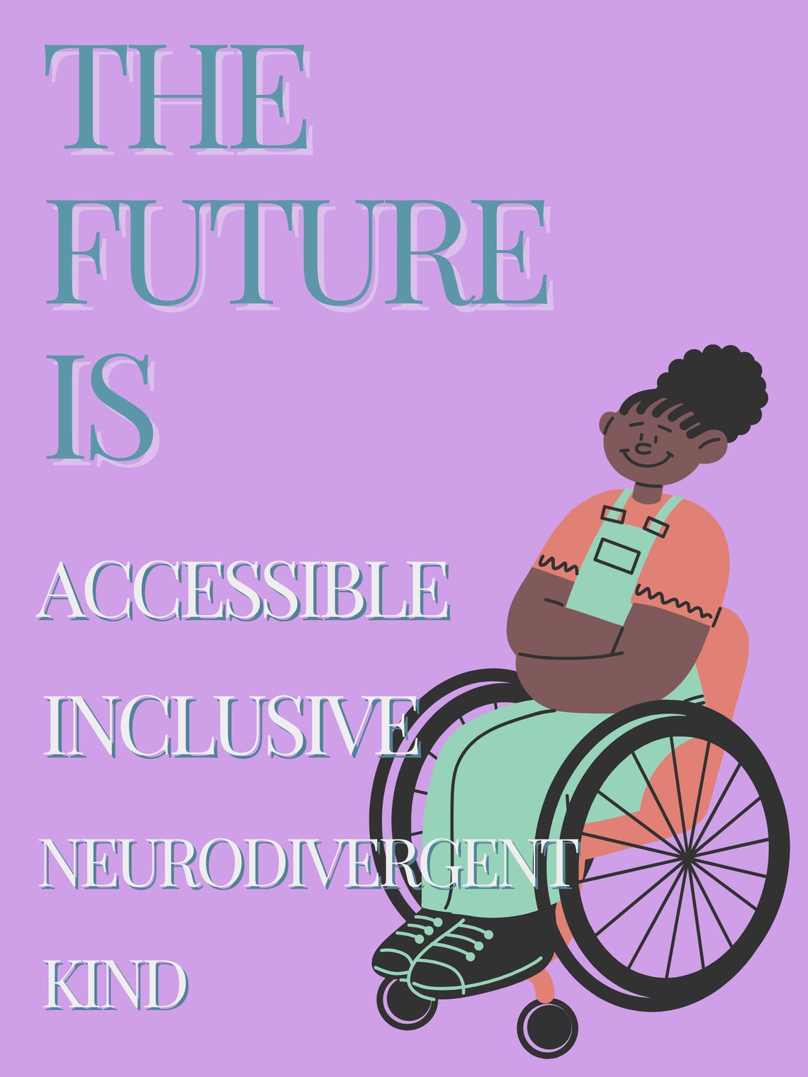 Classroom Poster Art Inclusive, Disability, Kind Empowering Inclusivity ...