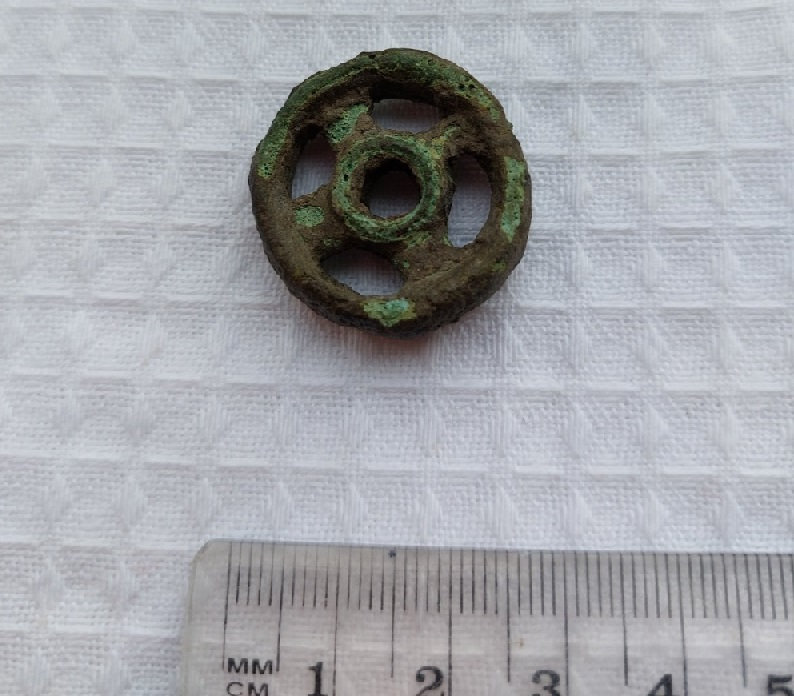 Ancient Celtic Wheel Pendant. . Ancient Artifacts. Celtic - Etsy