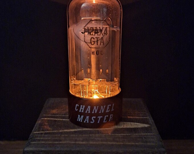 Old Antique Radio Lighted Vacuum Tube Novelty Night Light / LED Amp ...