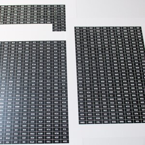 Vintage Station Call Letters / Tabs – Old Antique Radio Call Letter ...