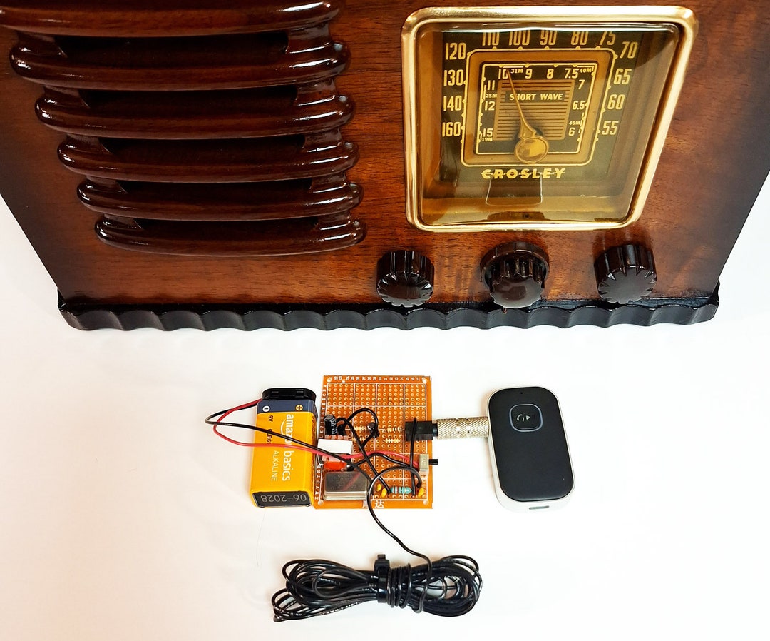 AM Transmitter Stream to Your Old Antique Vintage Tube Radio Wireless ...