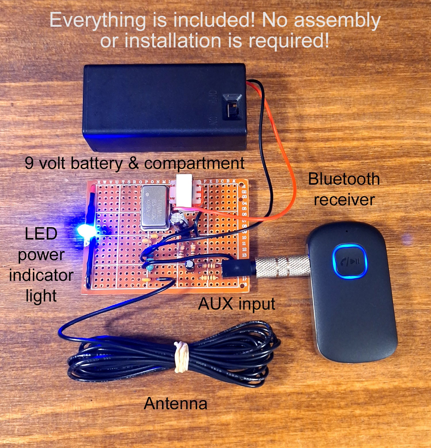 AM Transmitter - Stream to Your Old Antique Vintage Tube Radio ...