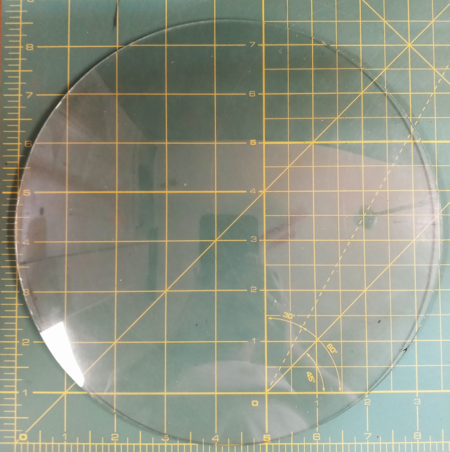 8 1/2" Convex Domed Glass Dial Cover for Your Vintage Antique Radio or ...