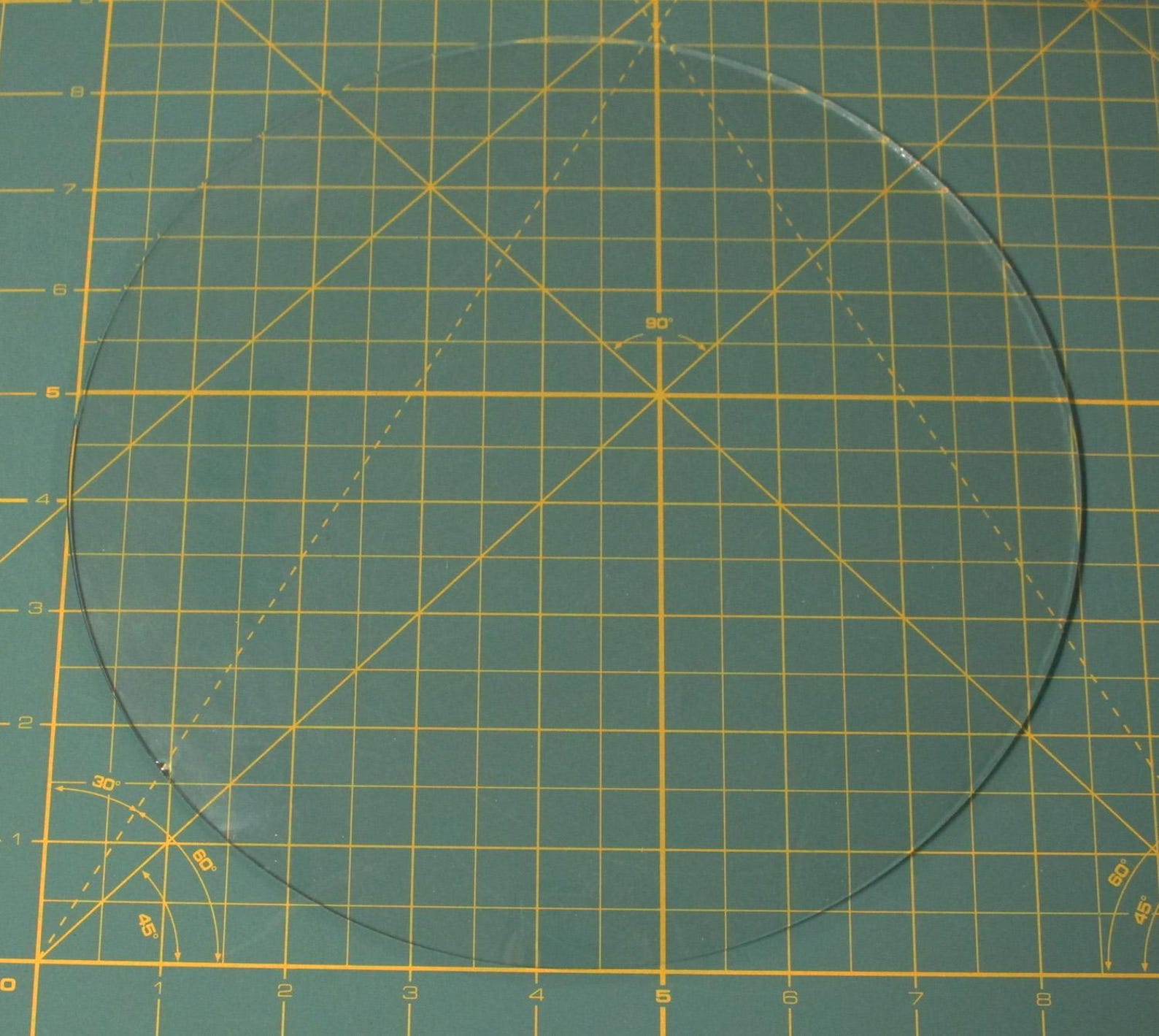 8 1/2" Convex Domed Glass Dial Cover for Your Vintage Antique Radio or ...
