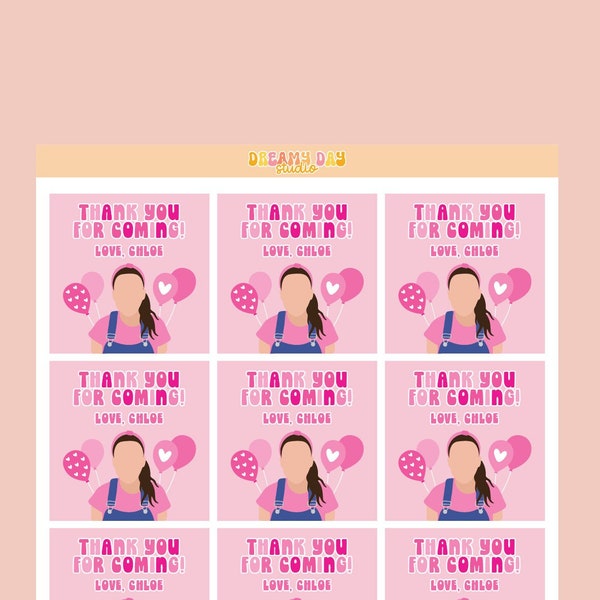 Thank You Ms Rachel Stickers - Etsy