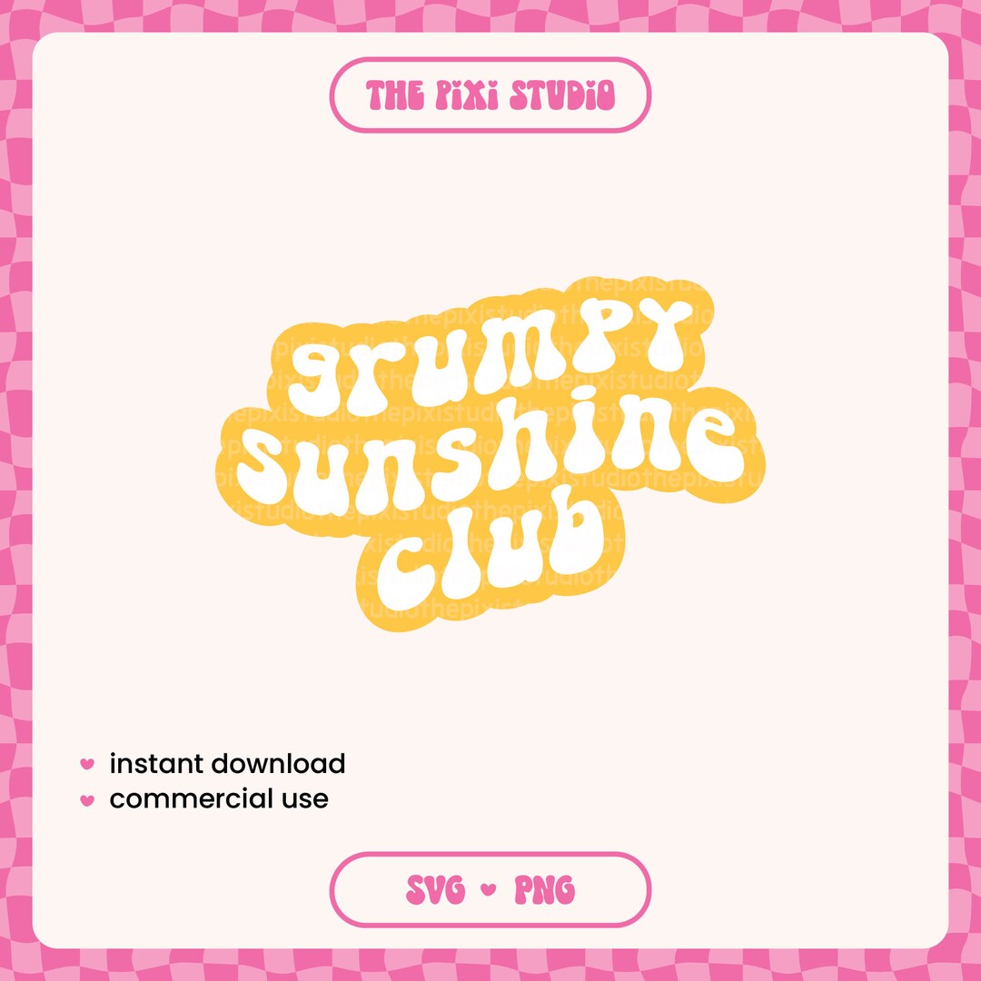 Grumpy Sunshine Club Svg · Romance Reader Svg· Bookish Svg · Smutty ...
