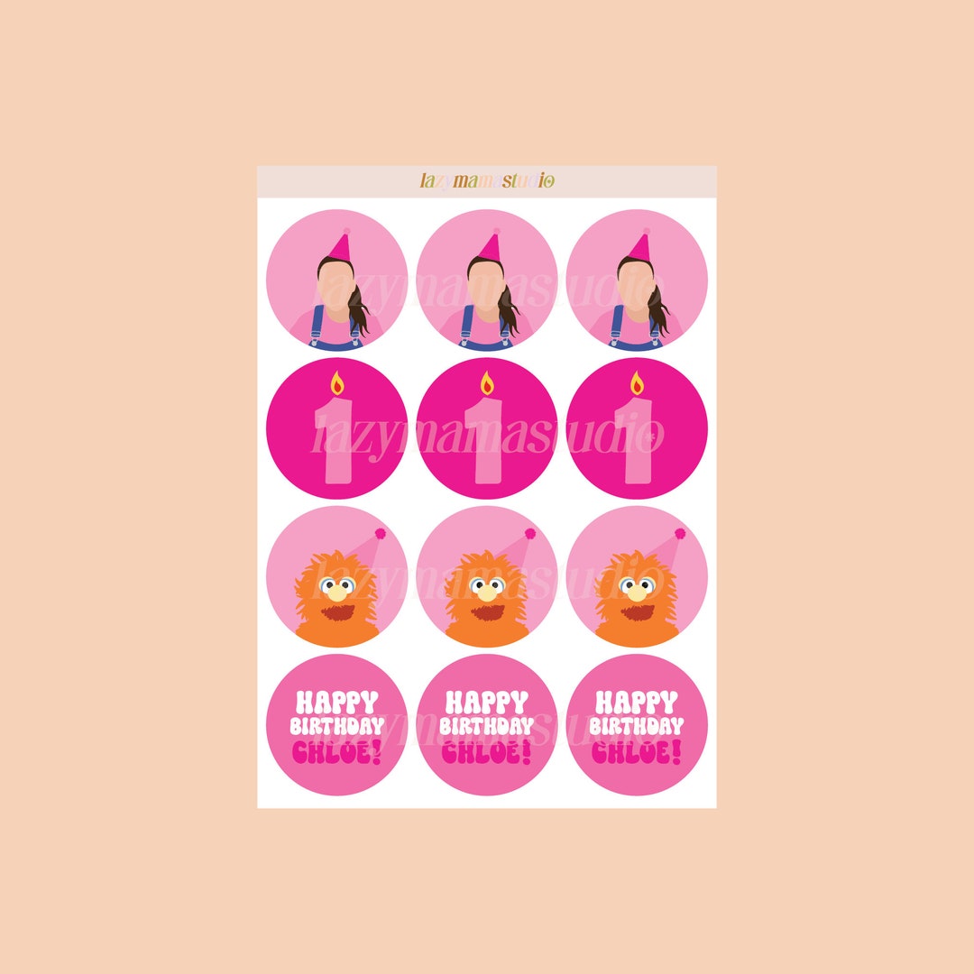 Personalize Ms. Rachel Birthday Party Labels · Ms. Rachel and Herbie ...