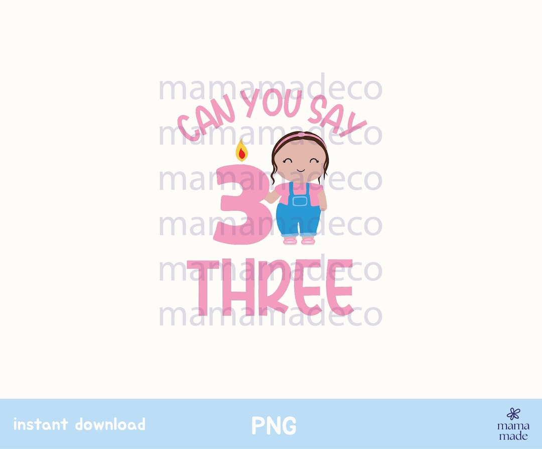 Instant Download · Ms. Rachel, Can You Say Third Png, Songs for Littles ...