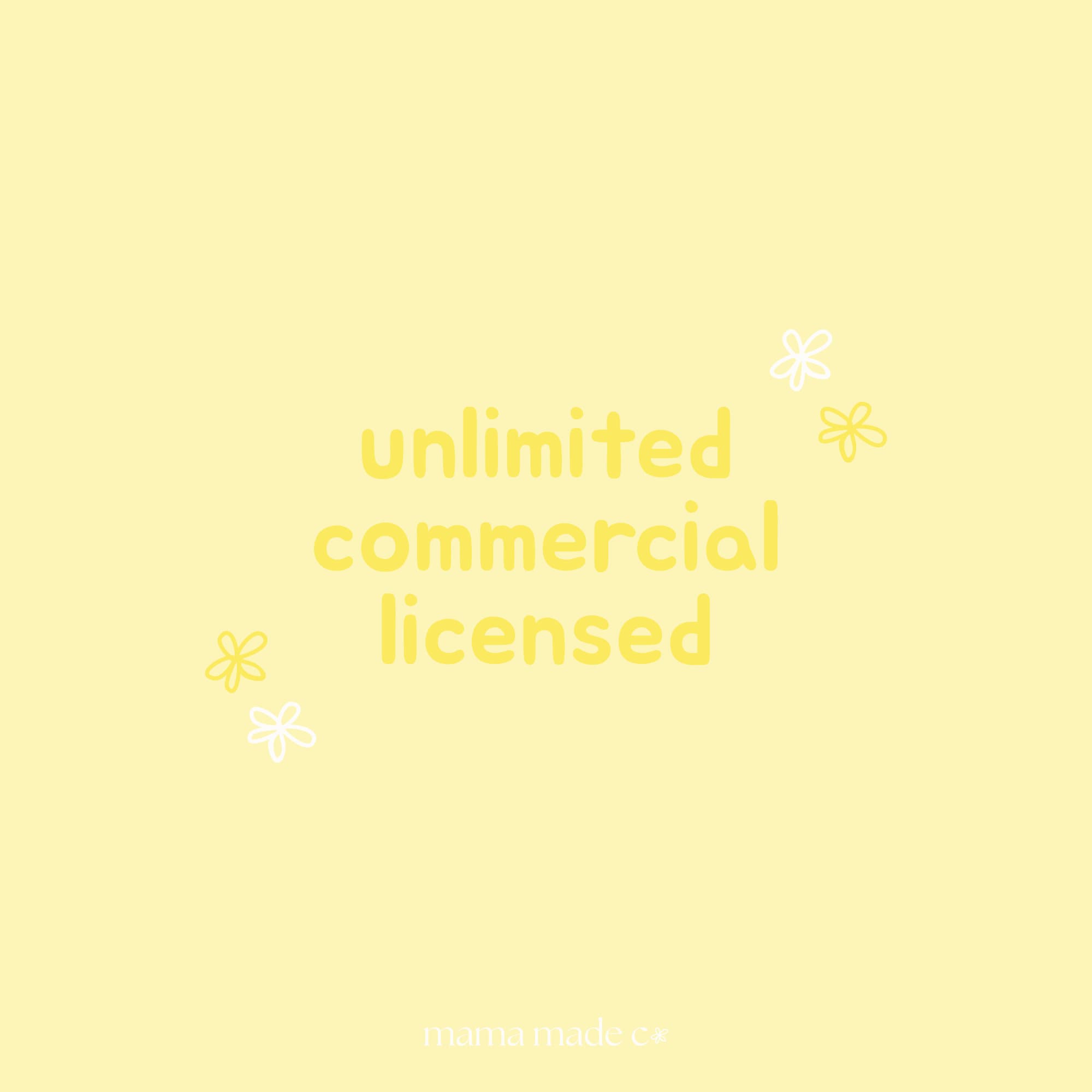 Unlimited Commercial License for ONE Design - Etsy