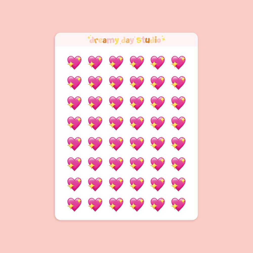 Planner Stickers Mini Emoji Stickers Choose Your Emoji - Etsy