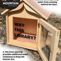 Little Library Decal, Blessing Box Decal, Lending Library Decal ...