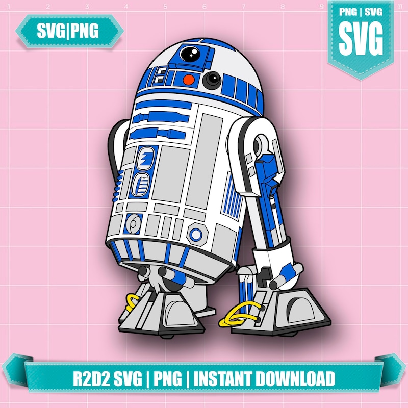 R2d2 Svg - Etsy