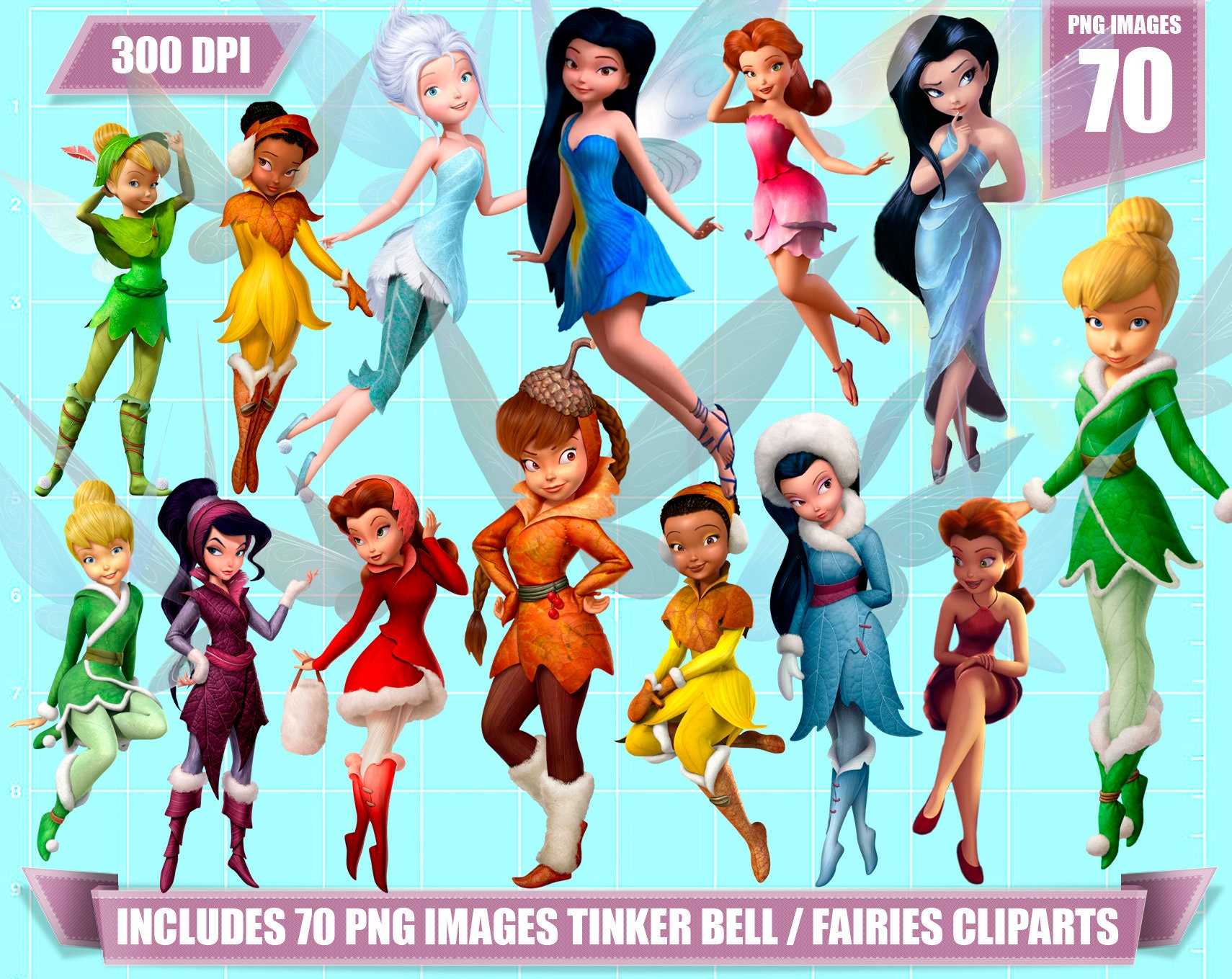 Tinkerbell Characters Names And Pictures