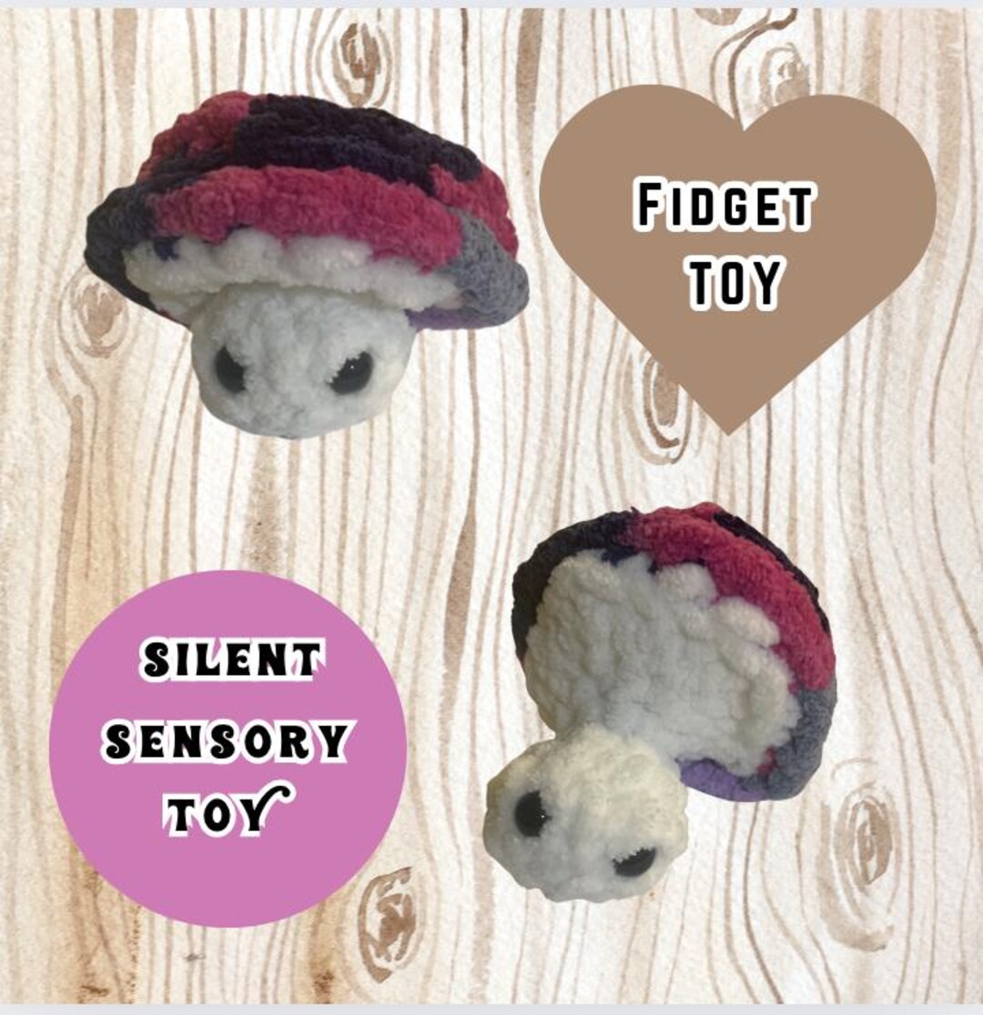 HDHD Silent Mushroom Fidget Toy: A Quiet Sensory Tool for Focus and ...
