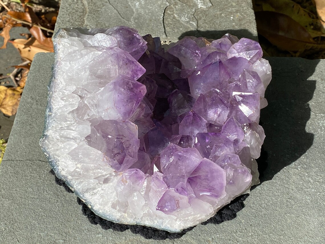 10lb Amethyst Geode Crystal Geodes XL Big Purple Crystals | Etsy