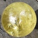 Large Citrine Sphere 3.5 Crystal Ball Lighted Base - Etsy