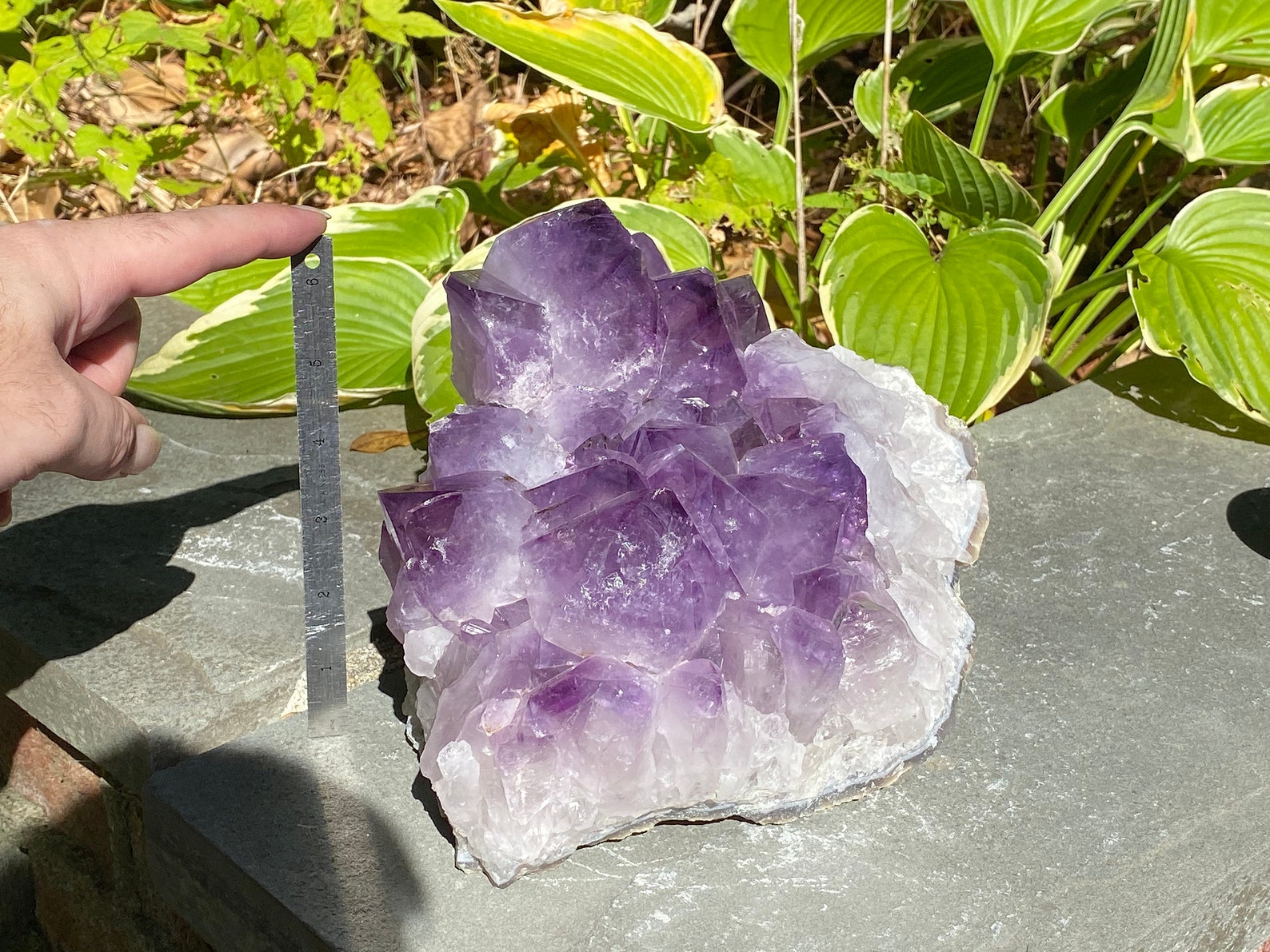 15lb Amethyst Geode Crystal Geodes XL Big Purple Crystals - Etsy