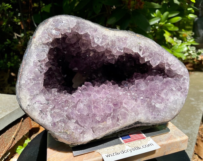 Huge Cathedral Amethyst 67LB Geode Amazing 18 Standing Amethyst Large ...