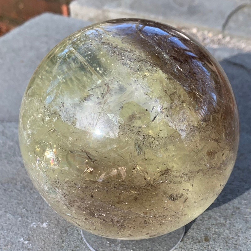 3 Inch Crystal Ball - Etsy