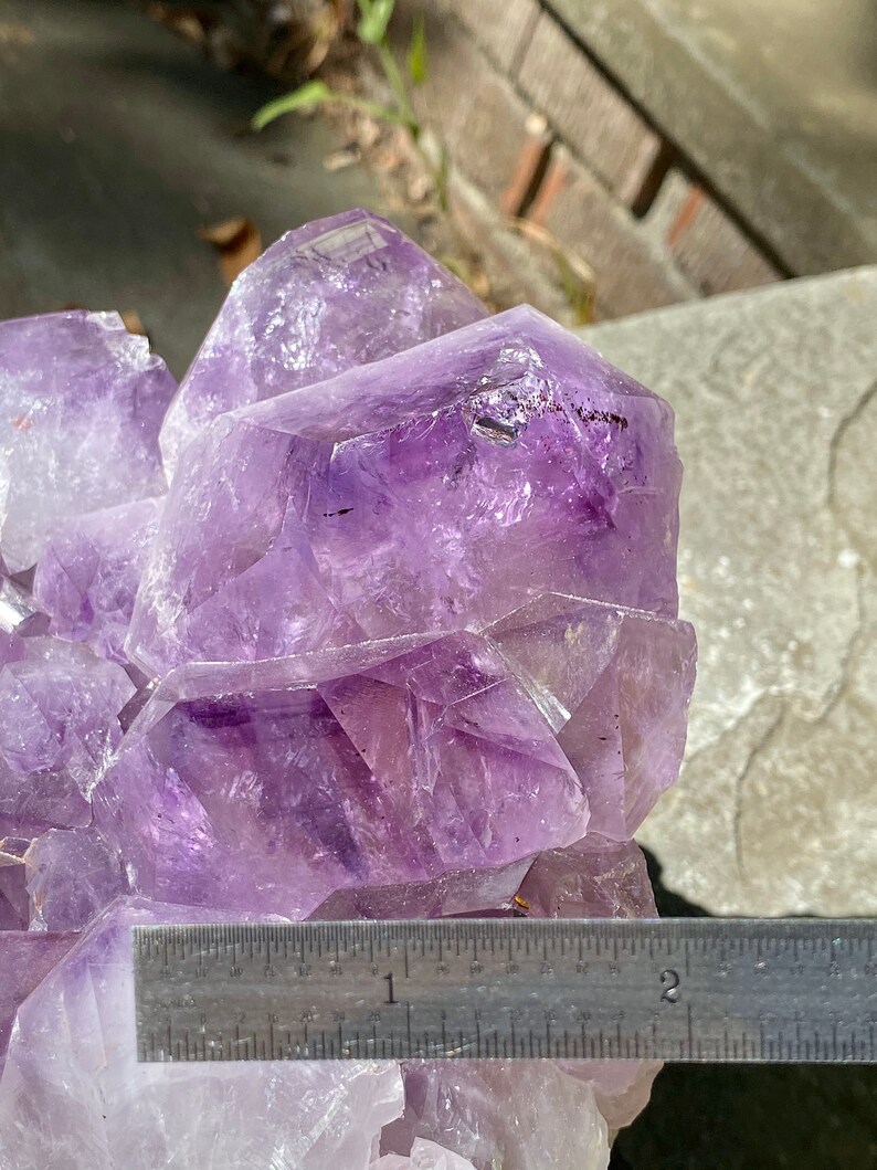 15lb Amethyst Geode Crystal Geodes XL Big Purple Crystals - Etsy