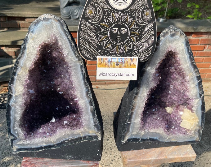Huge Cathedral Amethyst 67LB Geode Amazing 18 Standing Amethyst Large ...