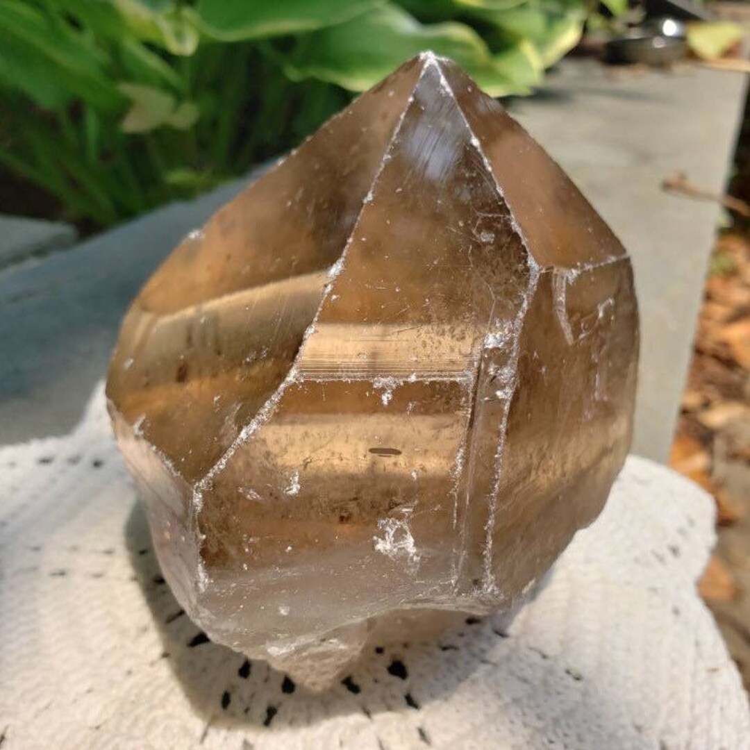 Large Smoky Quartz Point Tall Wand Large XL Crystal Tower - Etsy