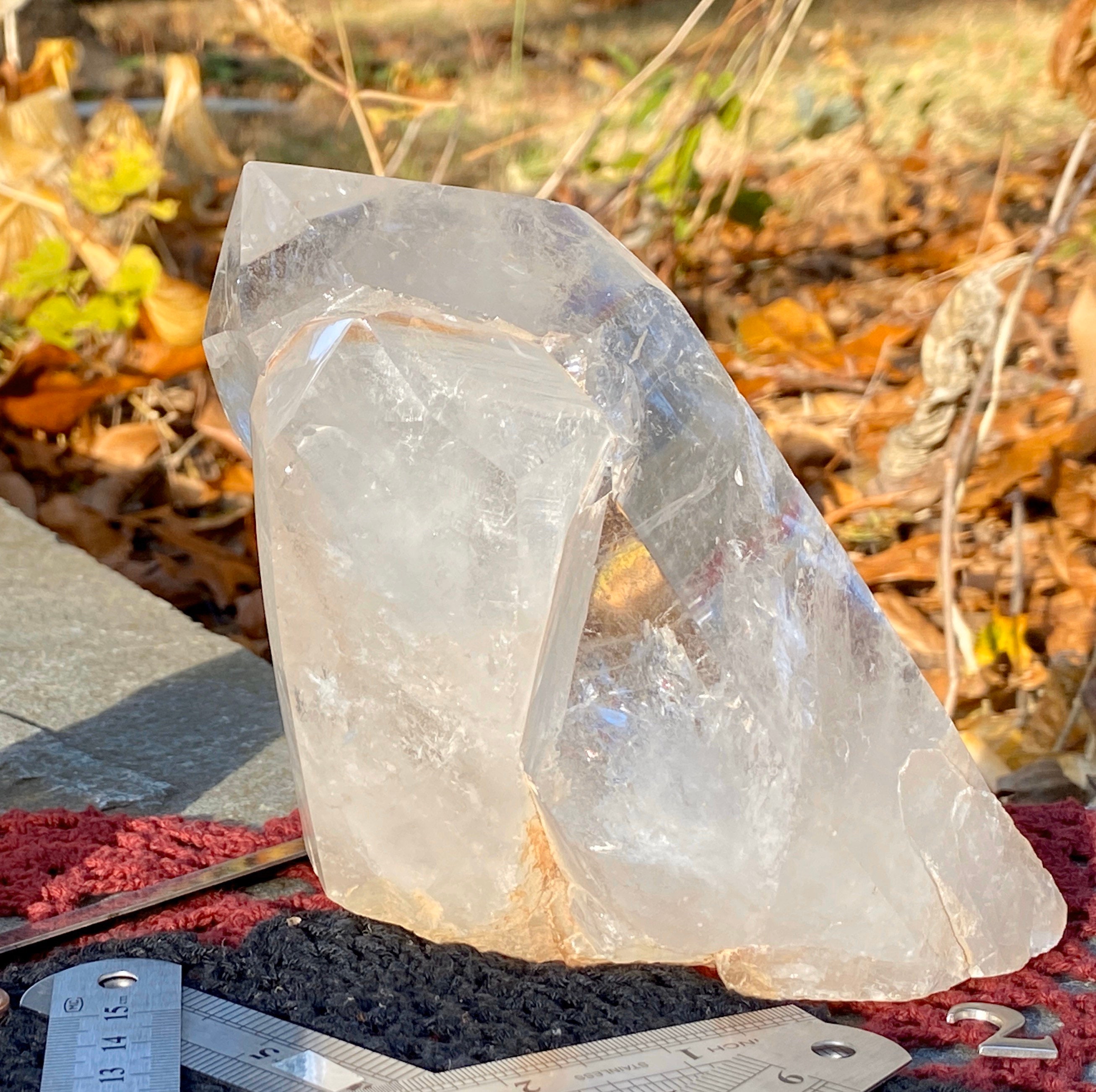 Quartz cluster clear large crystal crystals | Etsy