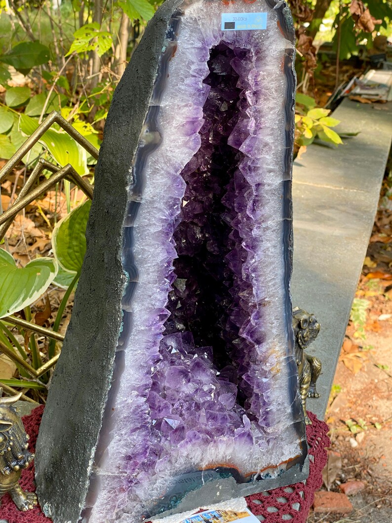 Huge Cathedral Amethyst 67LB Geode Amazing 18 Standing | Etsy