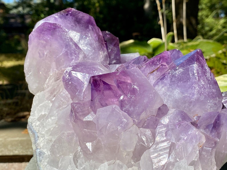 15lb Amethyst Geode Crystal Geodes XL Big Purple Crystals - Etsy