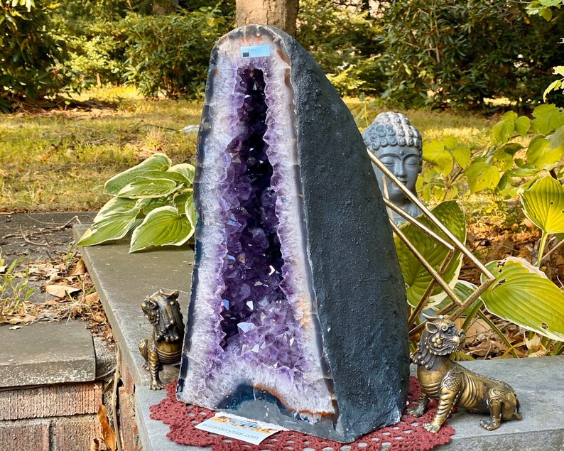 Huge Cathedral Amethyst 67LB Geode Amazing 18 Standing | Etsy