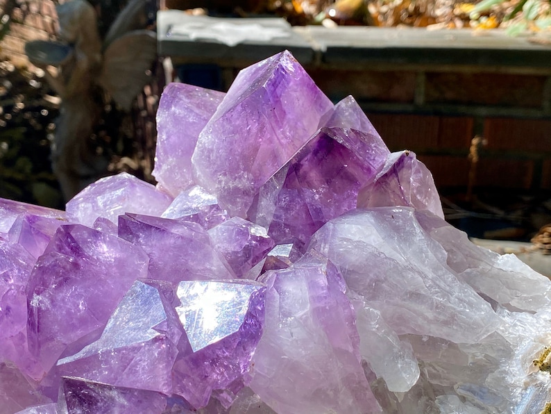 15lb Amethyst Geode Crystal Geodes XL Big Purple Crystals - Etsy