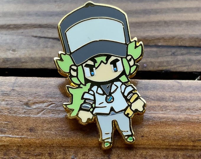 Pokemon Trainer N Enamel Pin - Etsy