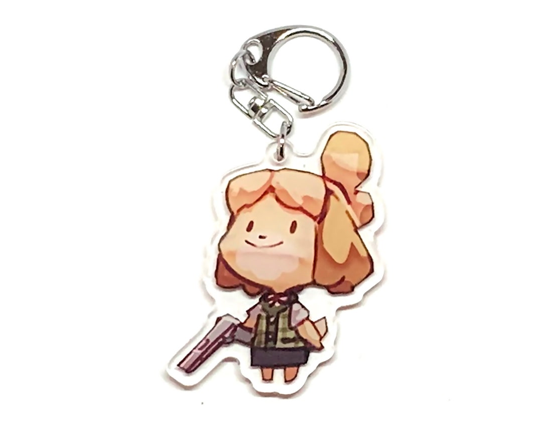 Isabelle Acrylic Keychain - Etsy