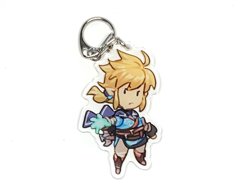 The Legend of Zelda Acrylic Keychains - Etsy