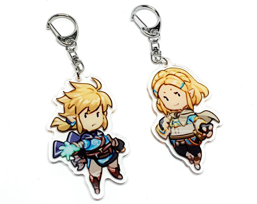 The Legend of Zelda Acrylic Keychains - Etsy