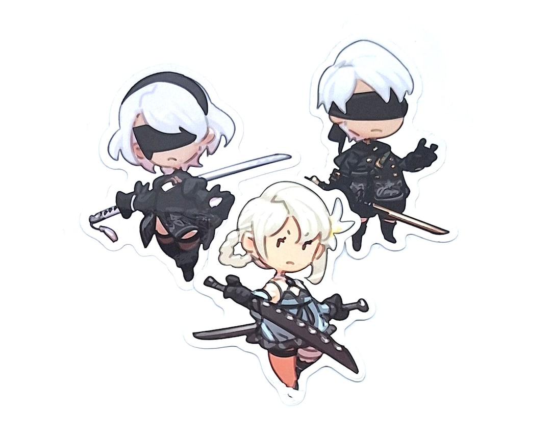 Nier Character Stickers - Etsy