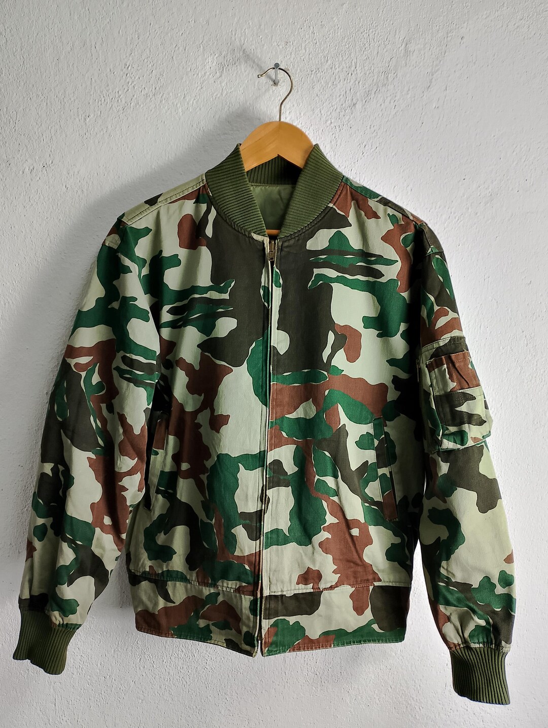Army Flight Jacket Medium - Etsy