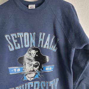 Vintage Seton Hall University Crewneck Sweatshirt Large - Etsy