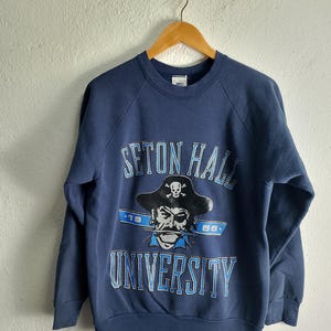 Vintage Seton Hall University Crewneck Sweatshirt Large - Etsy