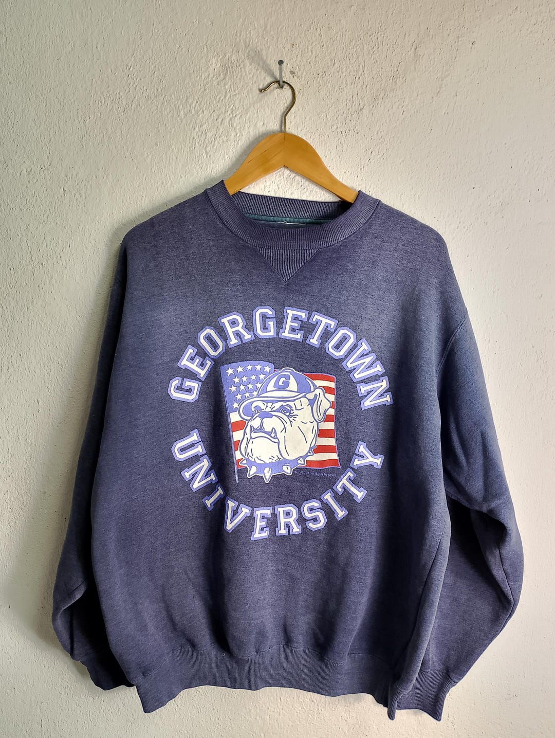 Vintage Georgetown University Crewneck Sweatshirt XL - Etsy