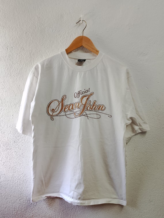 Sean John T Shirts T Shirt Sean John White Size XL International In