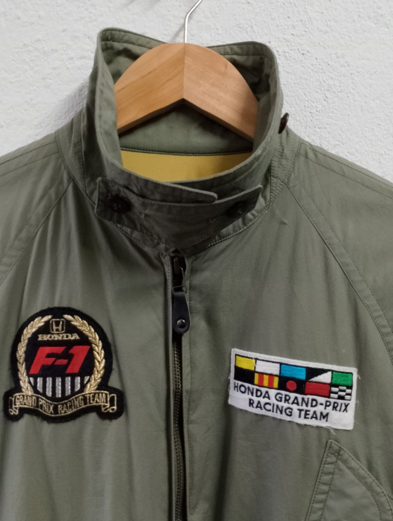 Vintage Honda F1 Bomber Jacket - Etsy