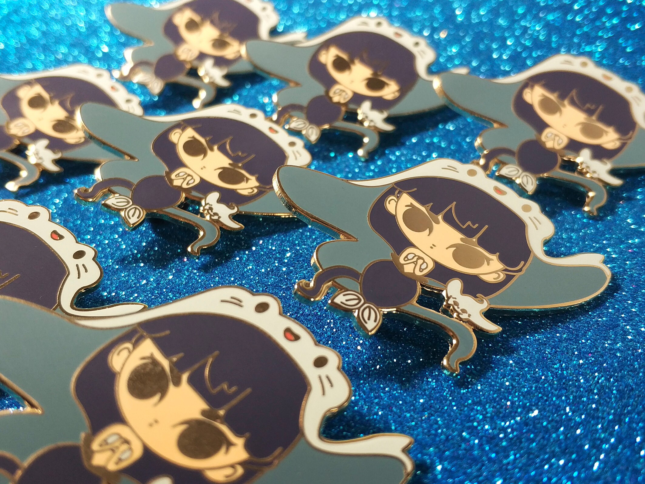 Stingray Turquoise Little Mermaid Enamel Pin seconds - Etsy