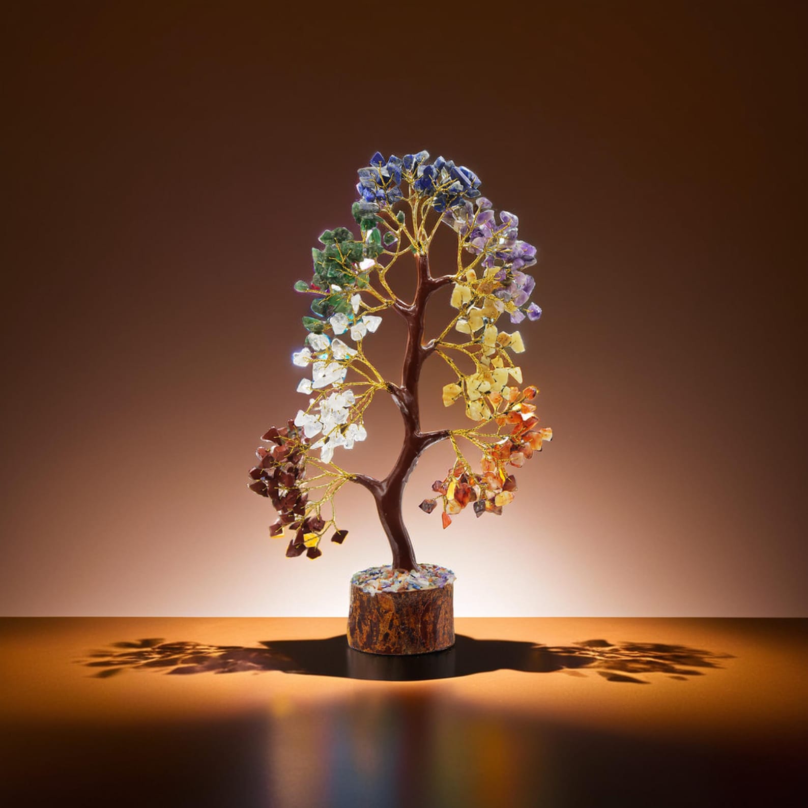 Crystal Tree of Life, 7 Chakra Healing Stones, Home Decor - Etsy
