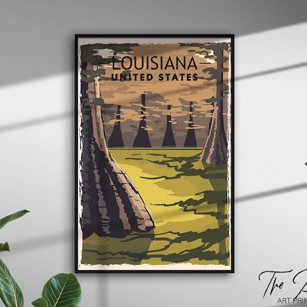 Louisiana Wall Art - Etsy