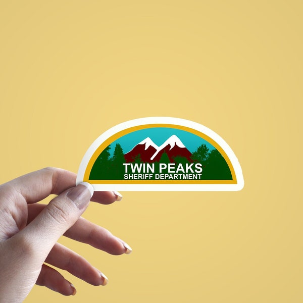 Twin Peaks Sticker - Etsy